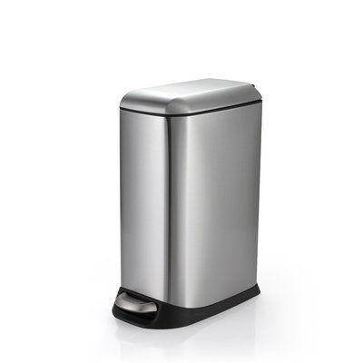 410 Stainless Steel 24L Hands Free Kitchen Trash Can