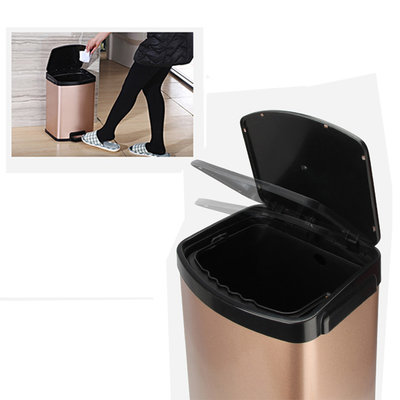 Rust Resistant 5L Stainless Steel Kitchen Garbage Can