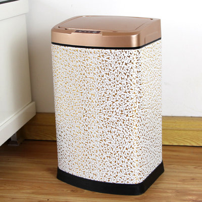 410 Stainless Steel 3.2 Gallon Touchless Motion Sensor Trash Can